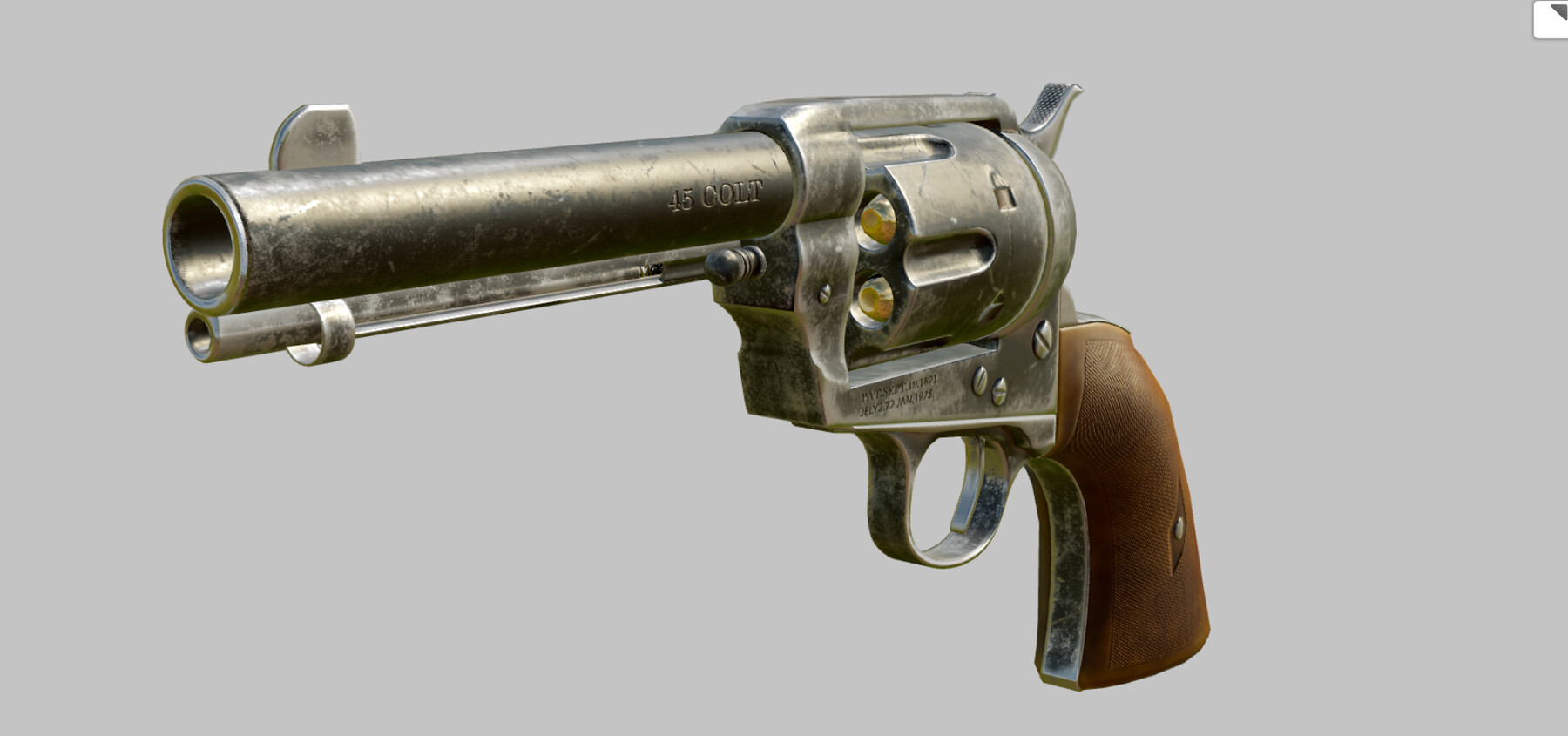 ArtStation - old colt | Game Assets