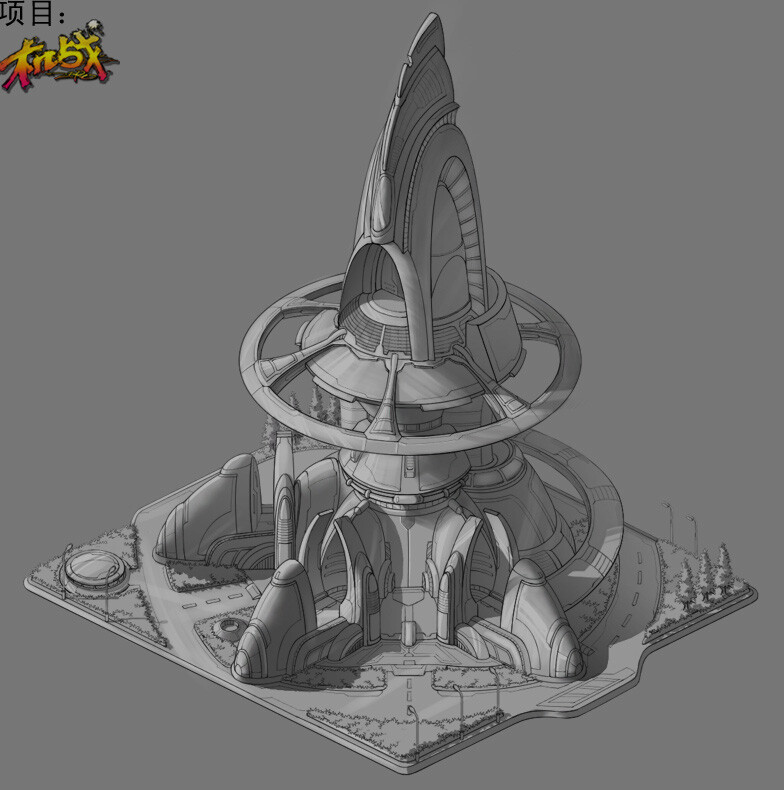 ArtStation - Solar energy - power station 01 | Game Assets