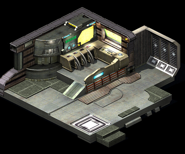 ArtStation - Repair shop indoor 30 | Game Assets