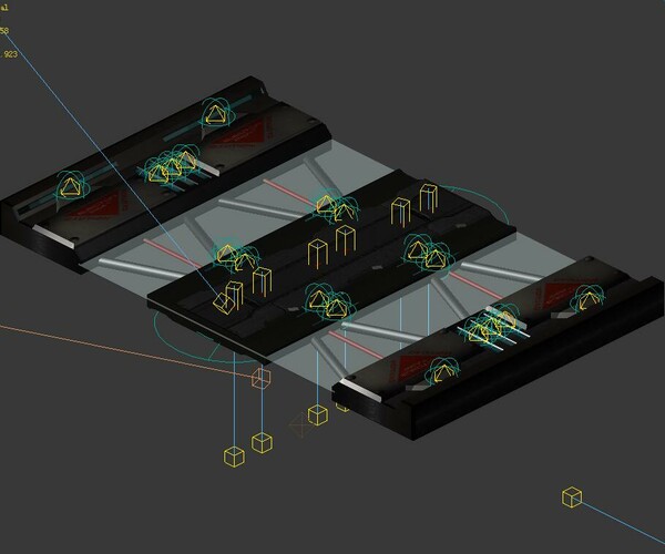ArtStation - Satellite City Objects - Road 20 | Game Assets