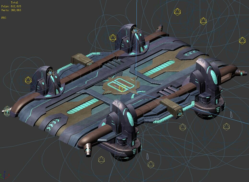 ArtStation - Satellite City - Channel 01 | Game Assets