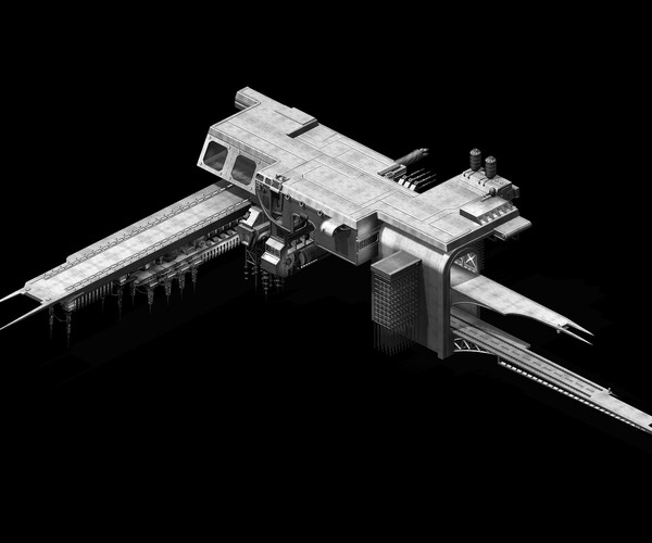 ArtStation - Future City - Cosmos City 01 | Game Assets