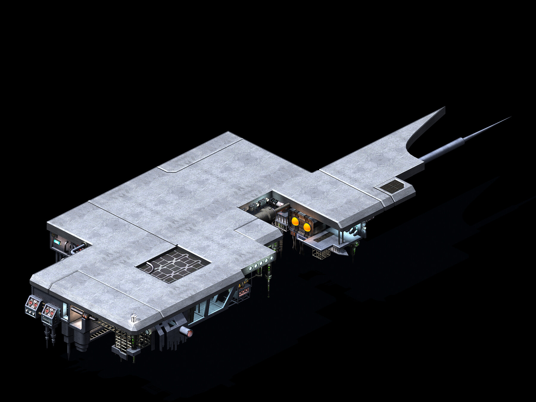 ArtStation - Future City - Universe City 02 | Game Assets