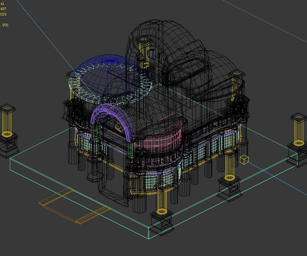 ArtStation - Future City - Rotunda | Game Assets