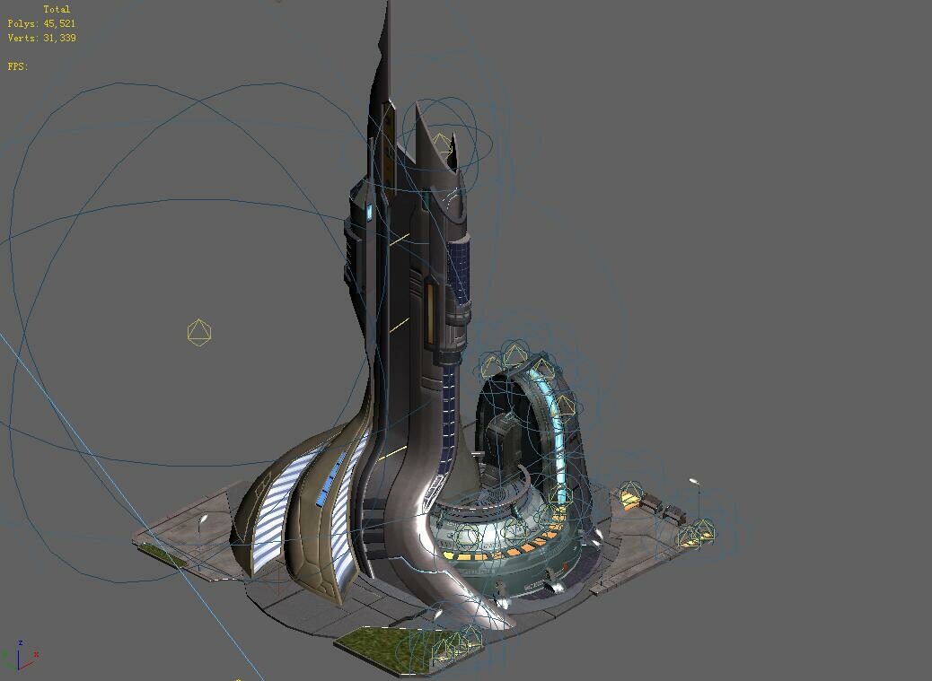 ArtStation - Future world - power system | Game Assets