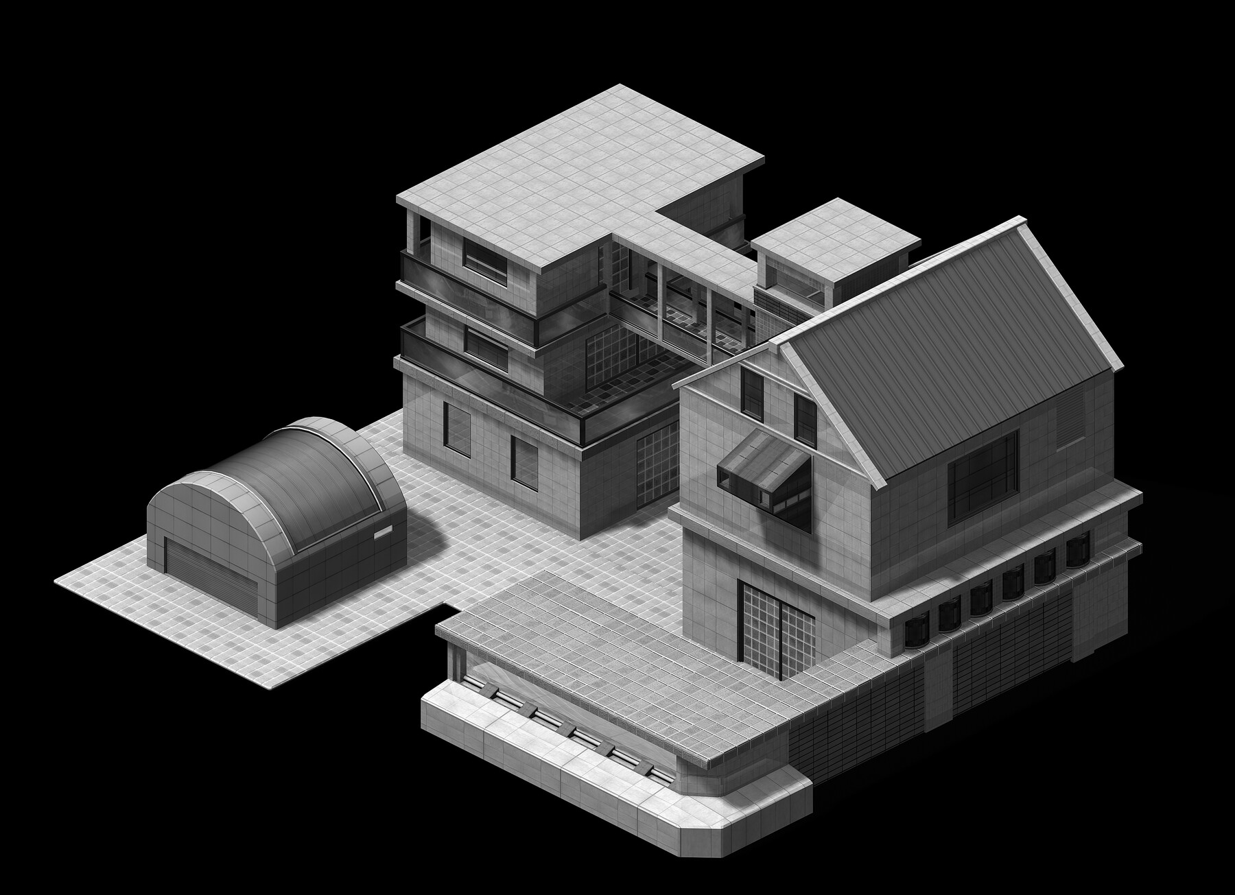 ArtStation - Future world - factory | Game Assets