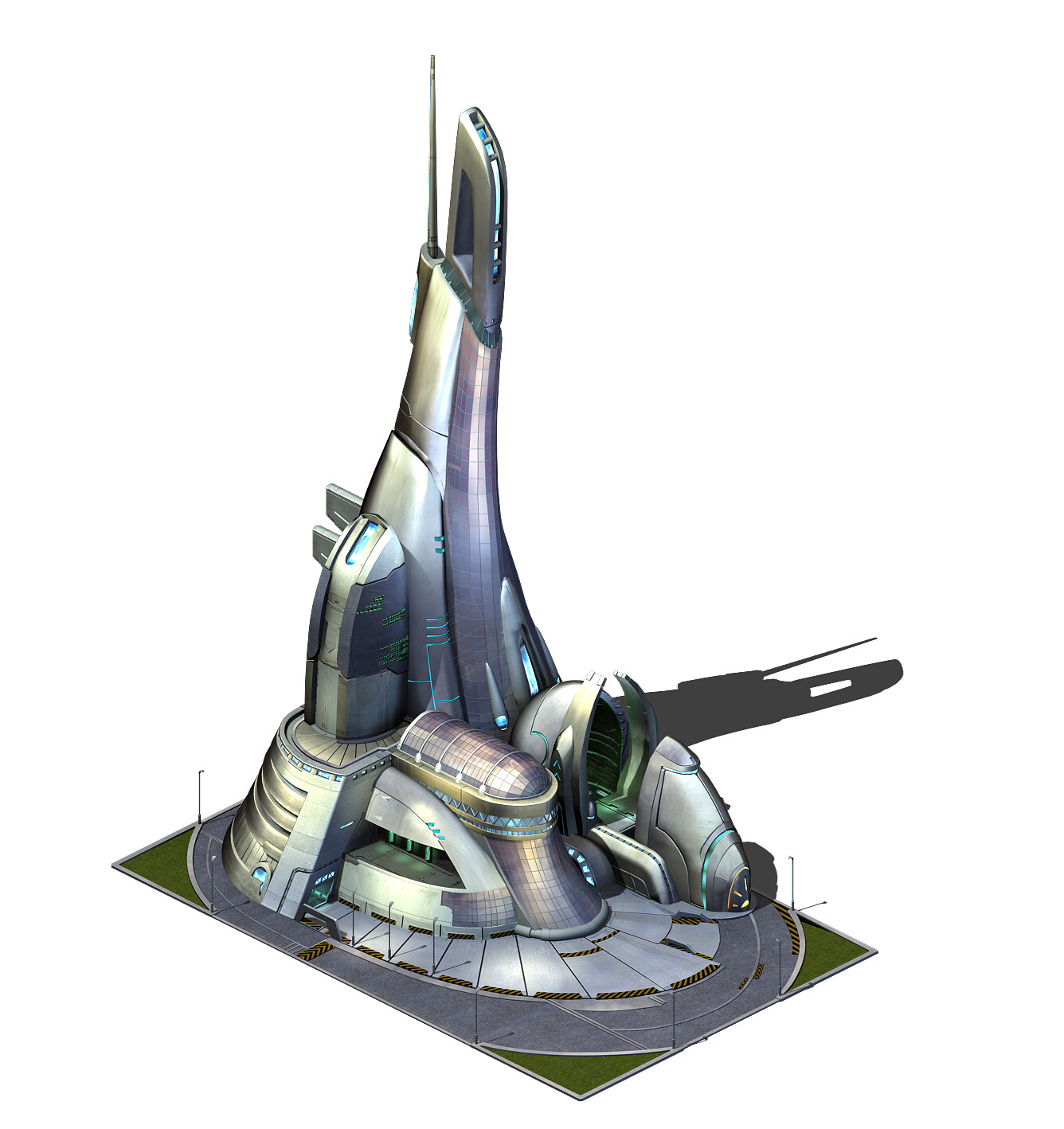 ArtStation - Future World - Robot Factory 01 | Game Assets