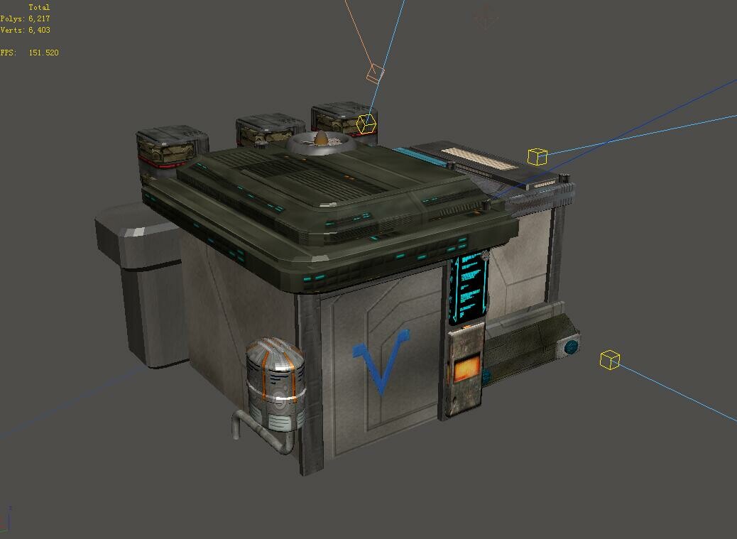 ArtStation - Future World - Machinery 02 | Game Assets