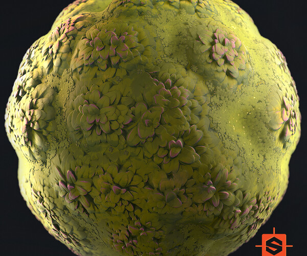 ArtStation - Stylized moss | Game Assets