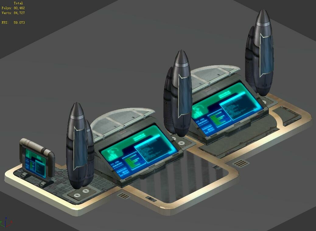 ArtStation - Future World - Screen 01 | Game Assets