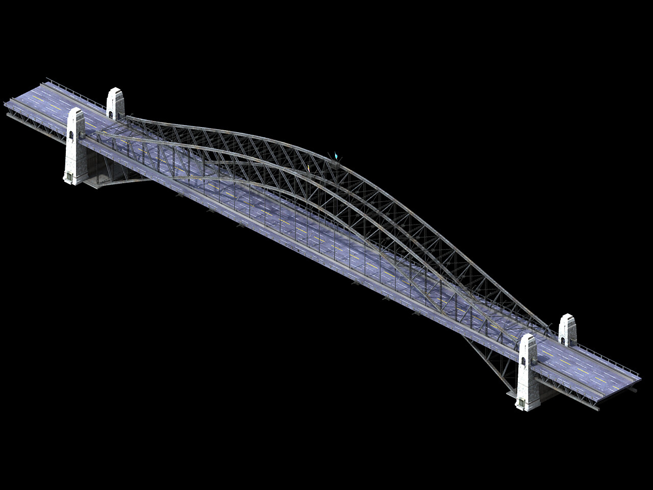 ArtStation - Future World - Sydney Bridge | Game Assets