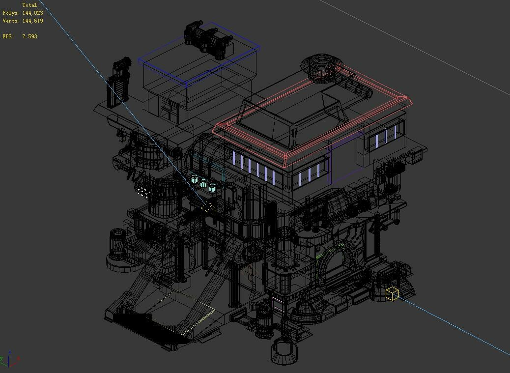 ArtStation - Future World - Institute 01 | Game Assets