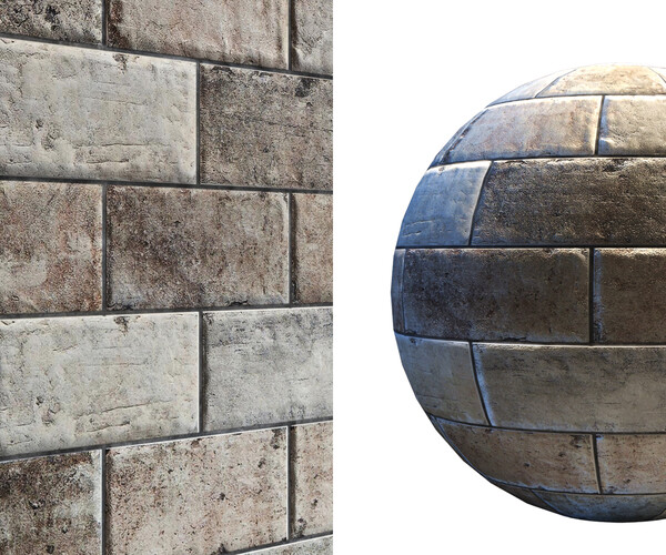 ArtStation - 10 stone PBR texture & mtl | Resources