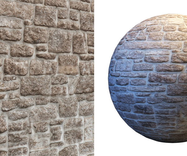 ArtStation - 10 stone PBR texture & mtl | Resources