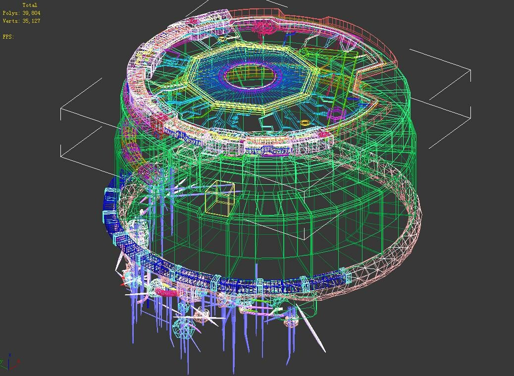 ArtStation - Relics - wall rounded surface | Game Assets