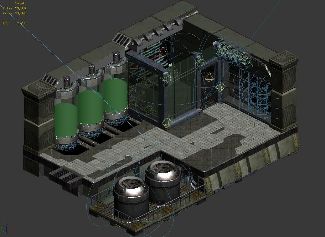 ArtStation - Sci Fi Building-Science Academy 04 | Game Assets