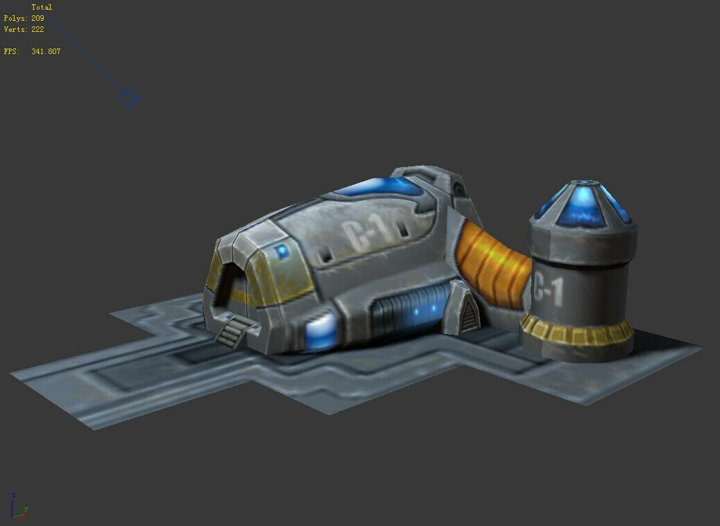 ArtStation - Ground scene 1 | Game Assets