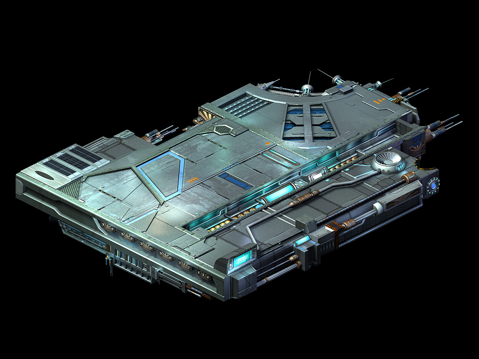 ArtStation - Spaceship - indoor - floor | Game Assets