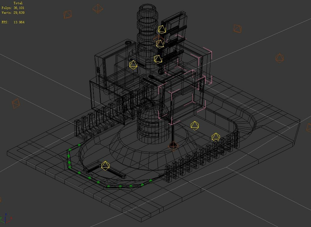 ArtStation - Functional mechanical object 07 | Game Assets