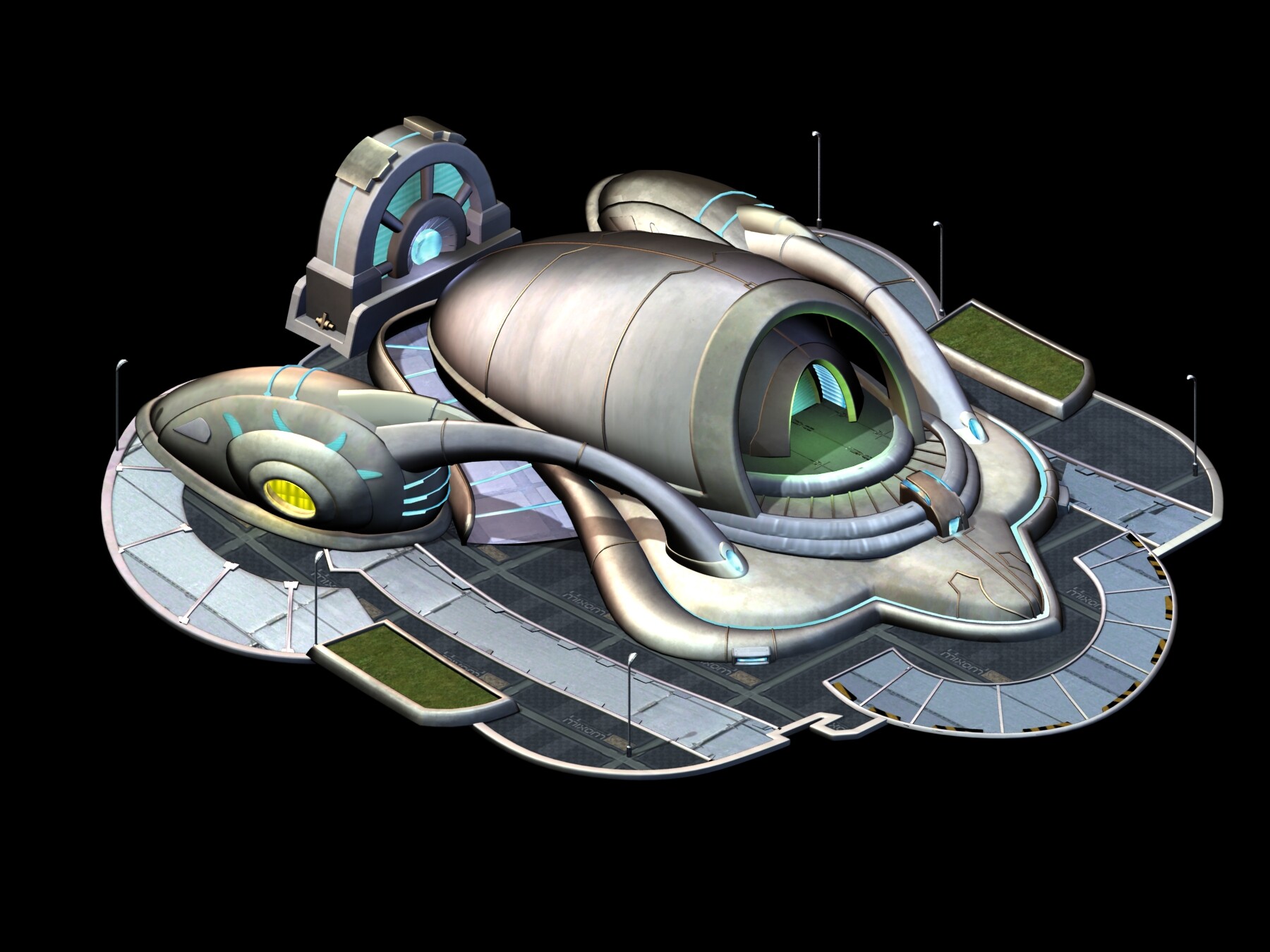 ArtStation - City-Tactics-Training Ground 02 | Game Assets