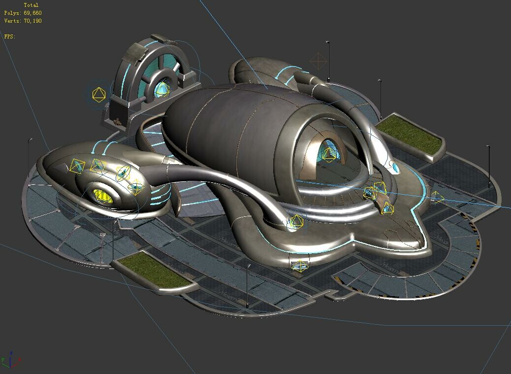 ArtStation - City-Tactics-Training Ground 02 | Game Assets