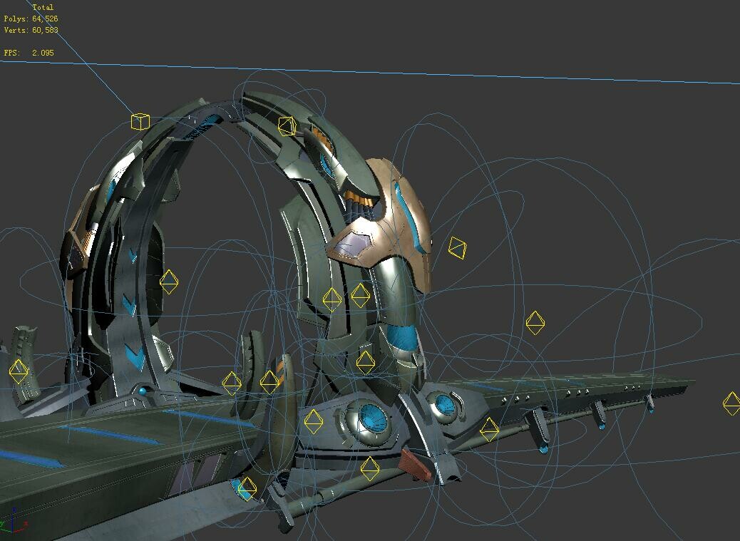 ArtStation - Spaceship - landing | Game Assets