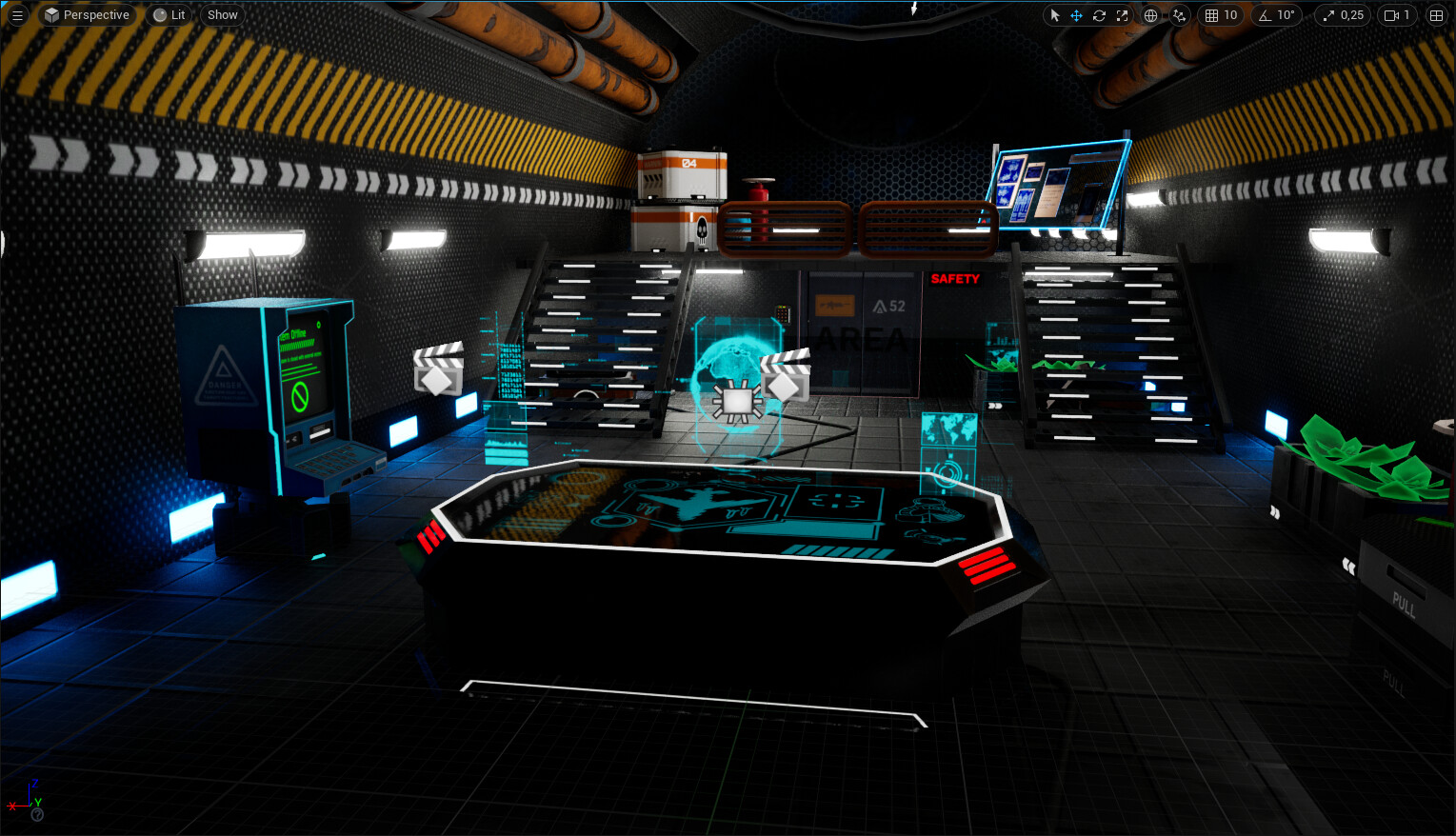 ArtStation - Game Ready Fire room Scene | Game Assets