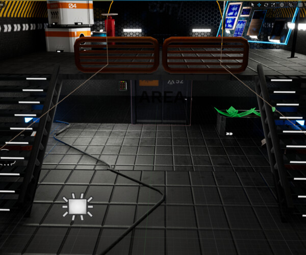 ArtStation - Game Ready Fire room Scene | Game Assets