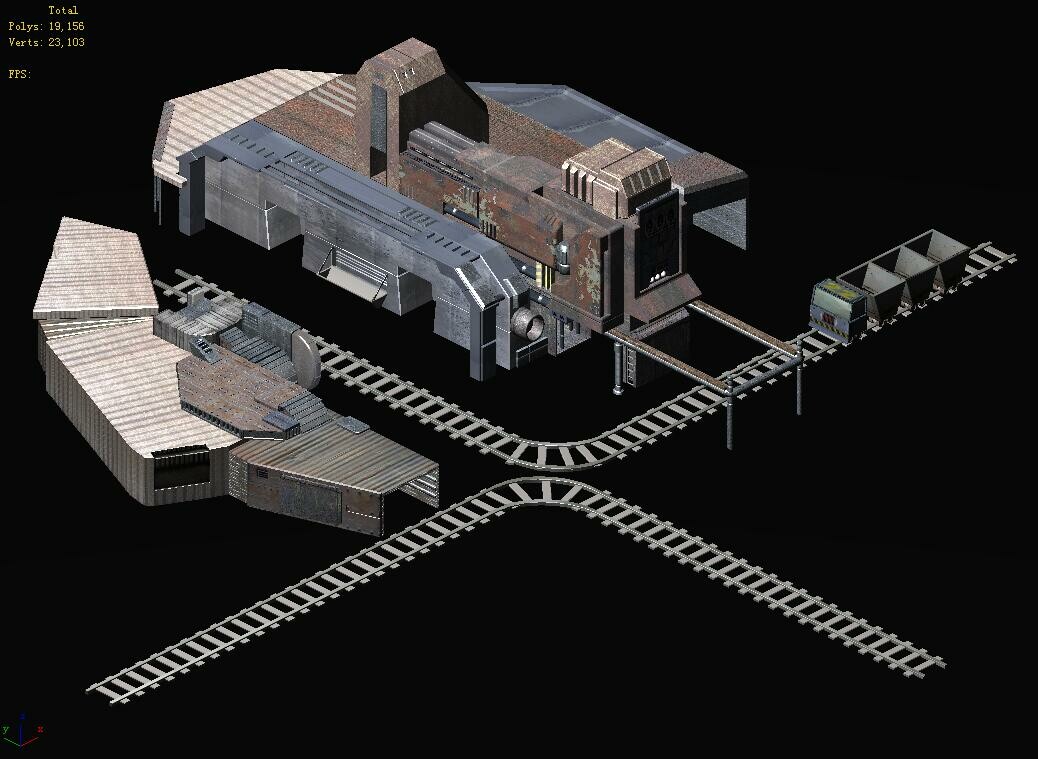 ArtStation - Mining-excavation-site | Game Assets