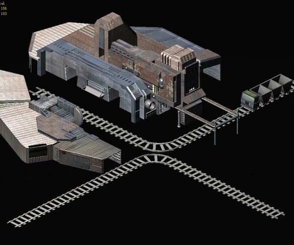 ArtStation - Mining-excavation-site | Game Assets