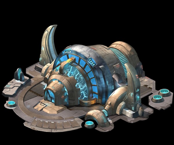 ArtStation - Hyperspace Laboratory 02 | Game Assets