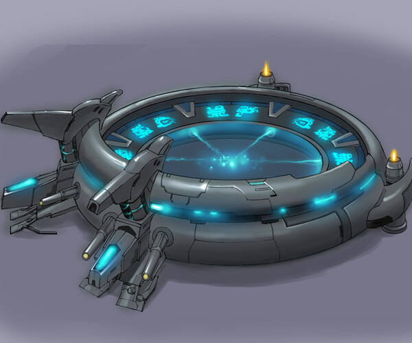 ArtStation - Different dimension - portal 01 | Game Assets