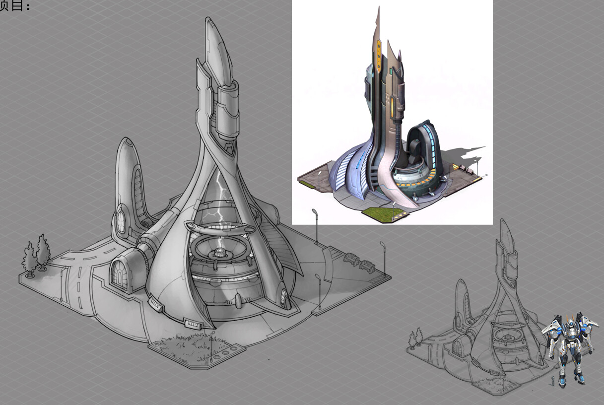 ArtStation - Different dimension - power system 01 | Game Assets