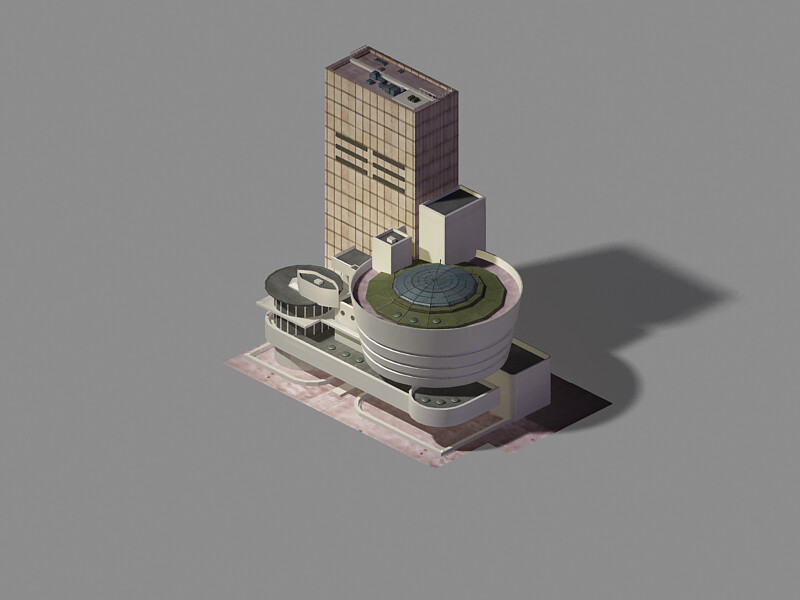 ArtStation - Different dimension - building 11 | Game Assets