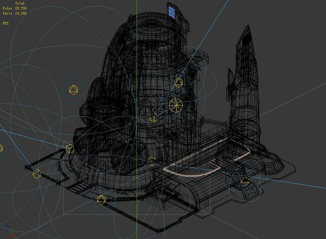 ArtStation - Heterogeneous - Building - Energy Storage Field 03 | Game ...