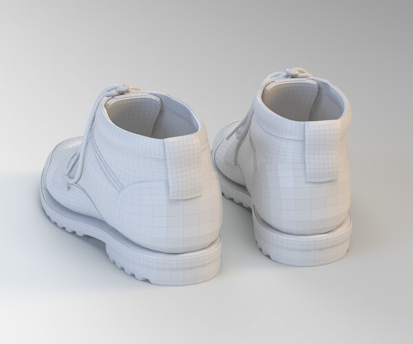 ArtStation - Realistic Boots | Resources