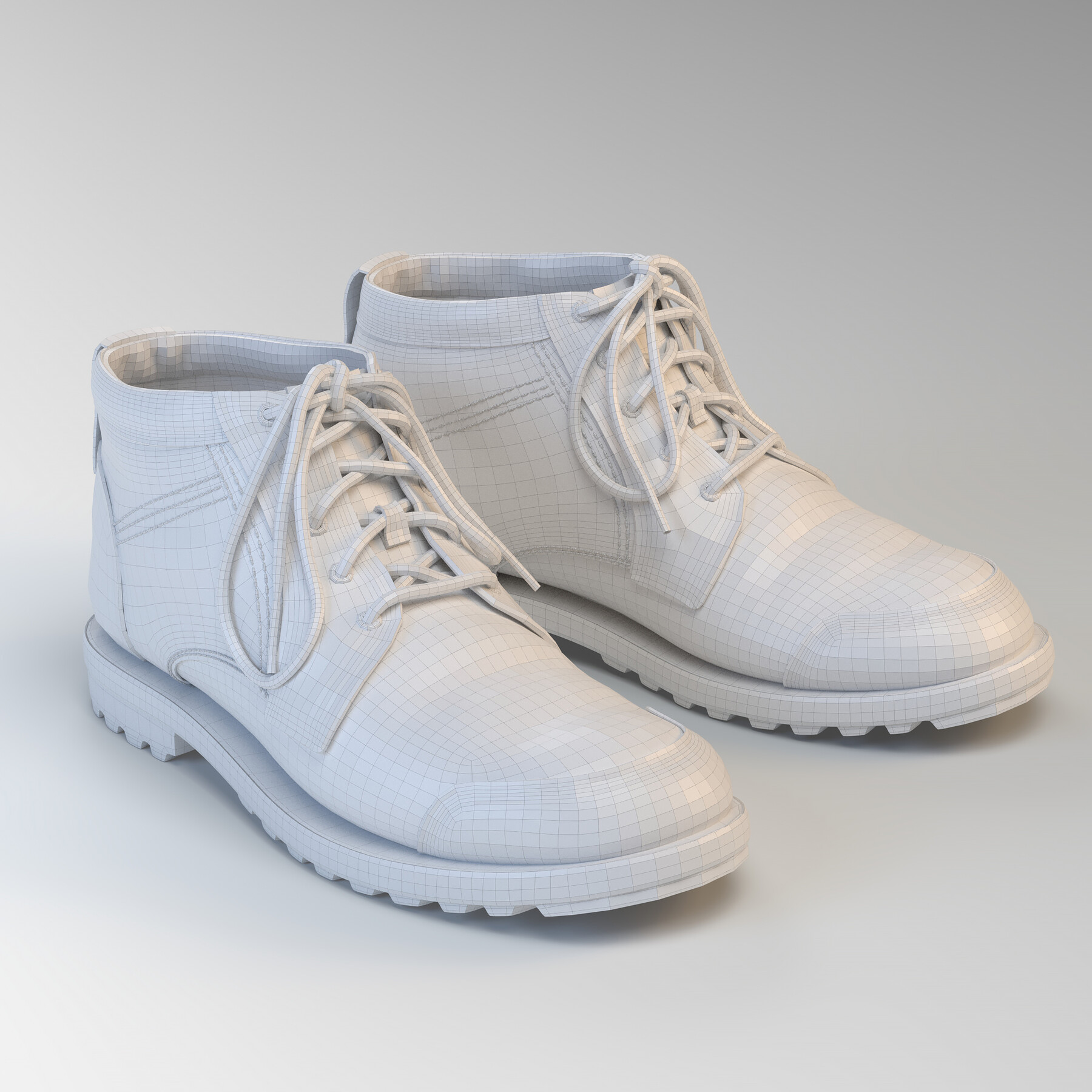 ArtStation - Realistic Boots | Resources