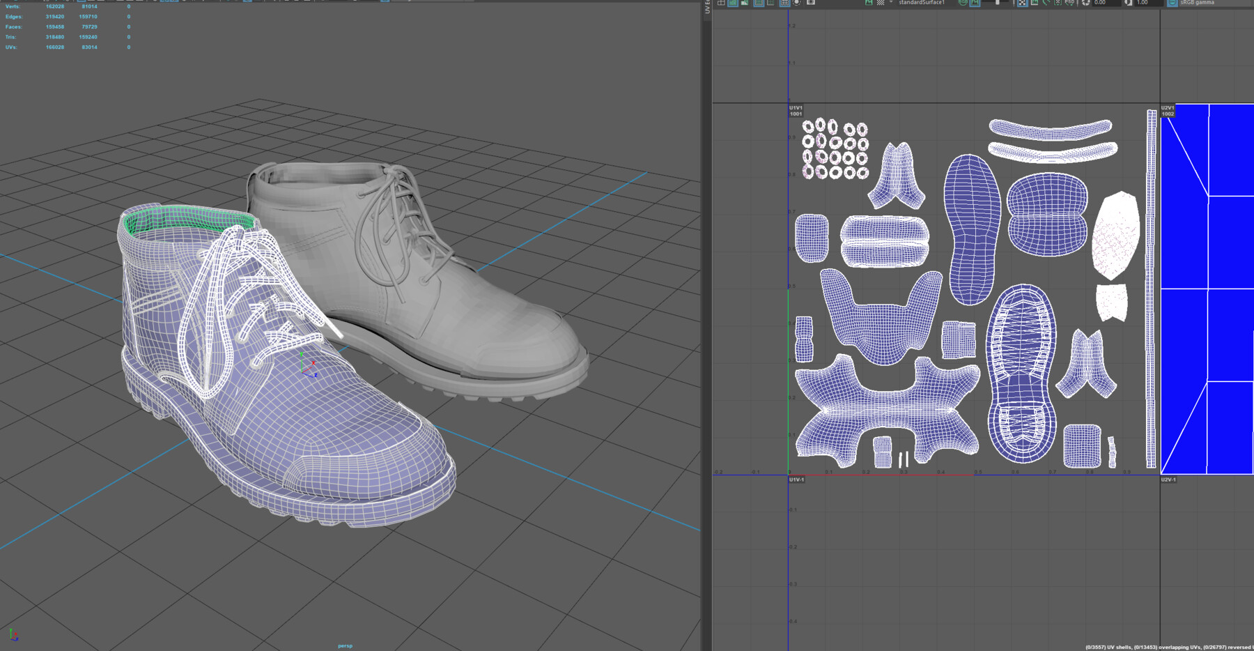 ArtStation - Realistic Boots | Resources