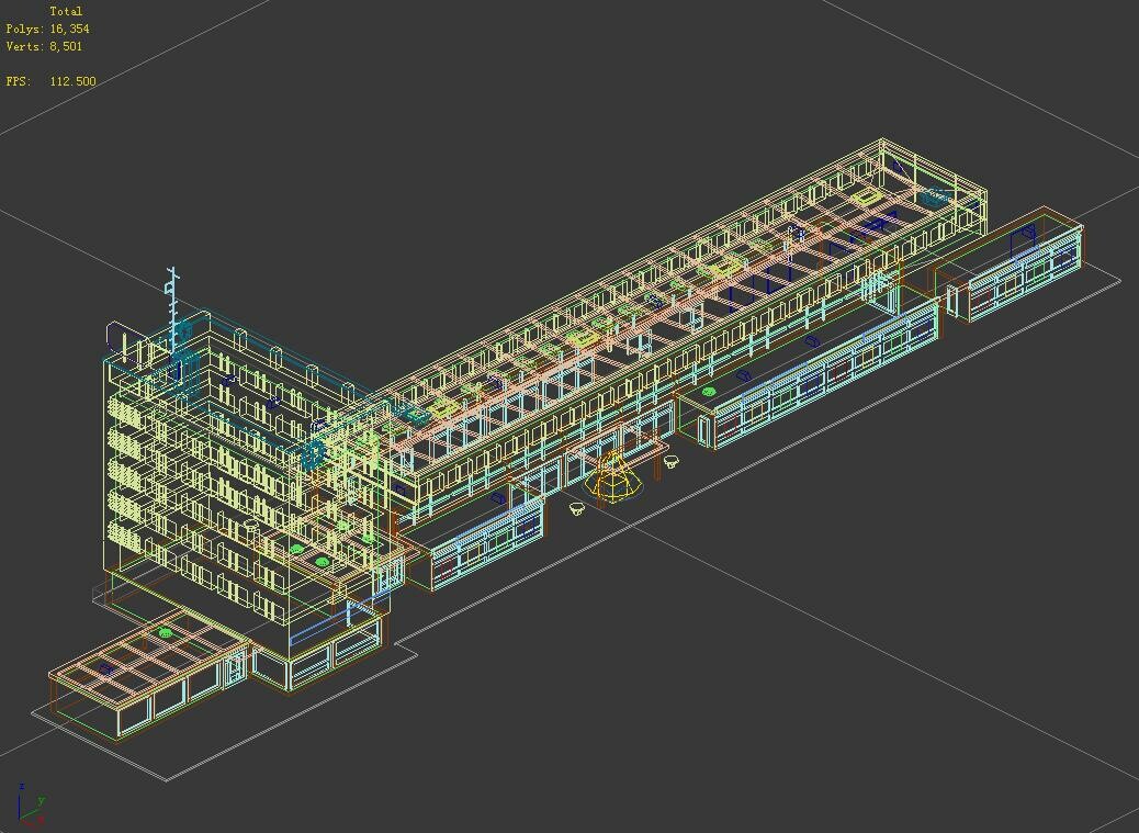 ArtStation - Heterogeneous - Architecture - Building 06 | Game Assets
