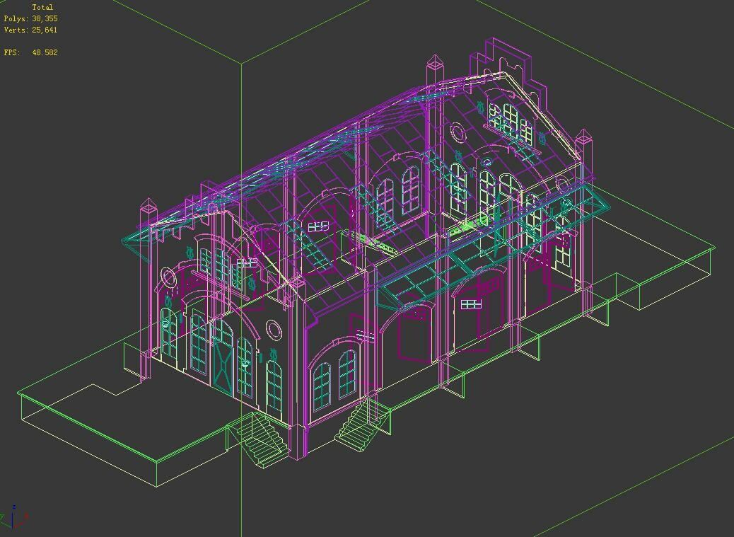 ArtStation - Heterogeneous - Building - Building 17 | Game Assets
