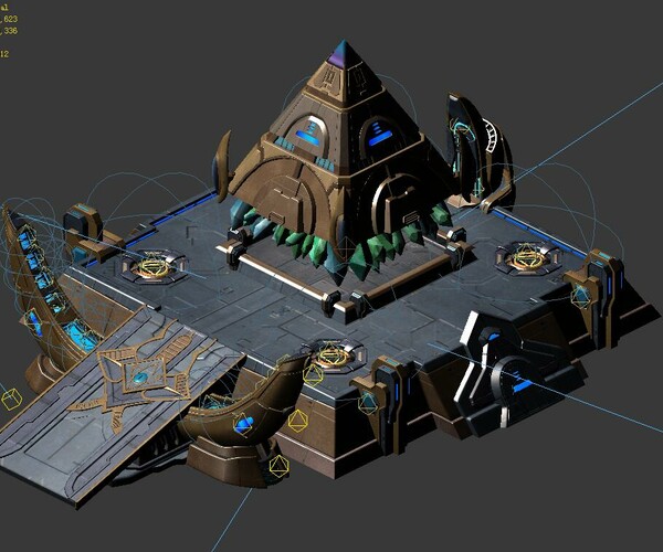ArtStation - Heterogeneous - Architecture - Pyramid 02 | Game Assets