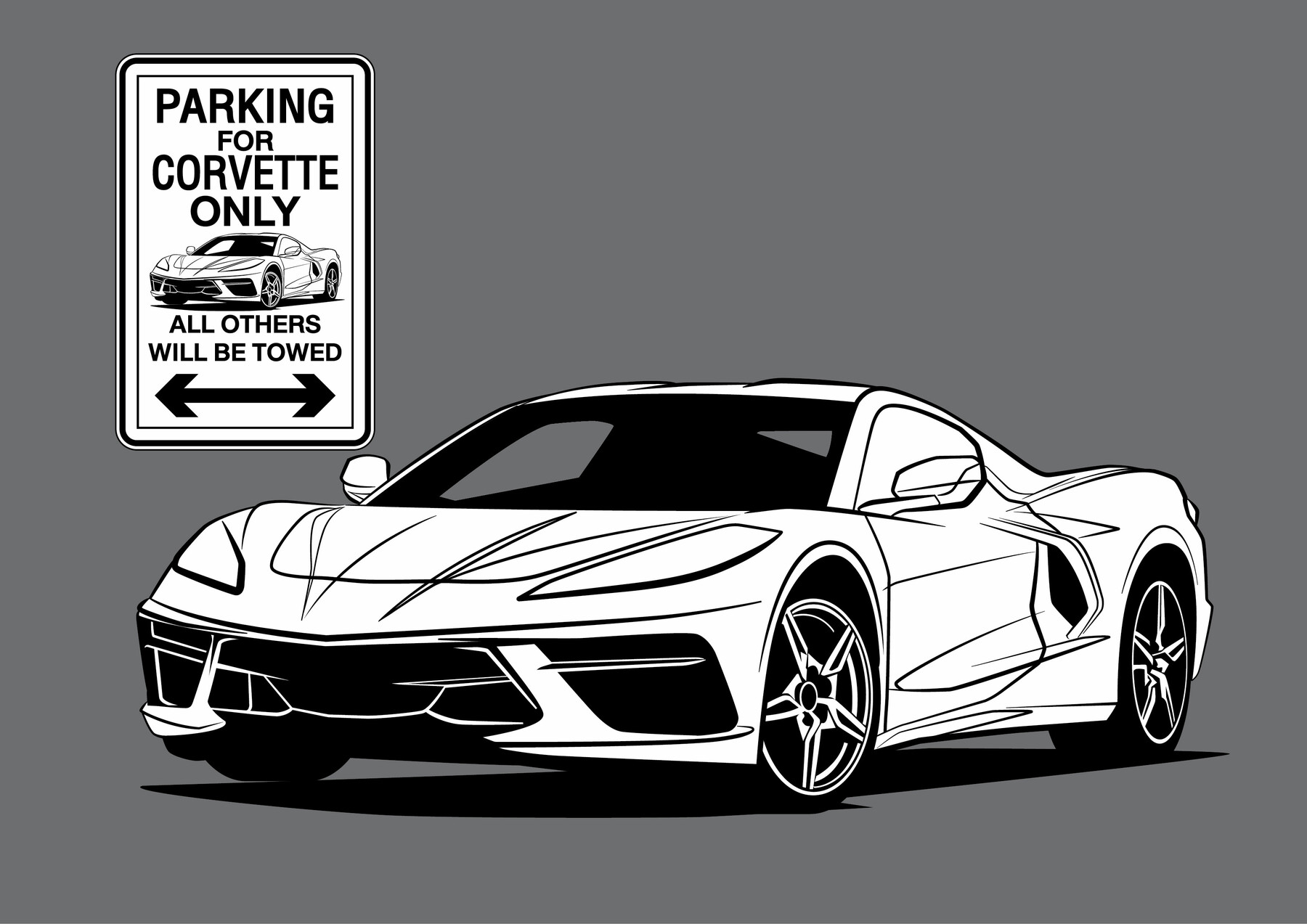 Corvette Vector