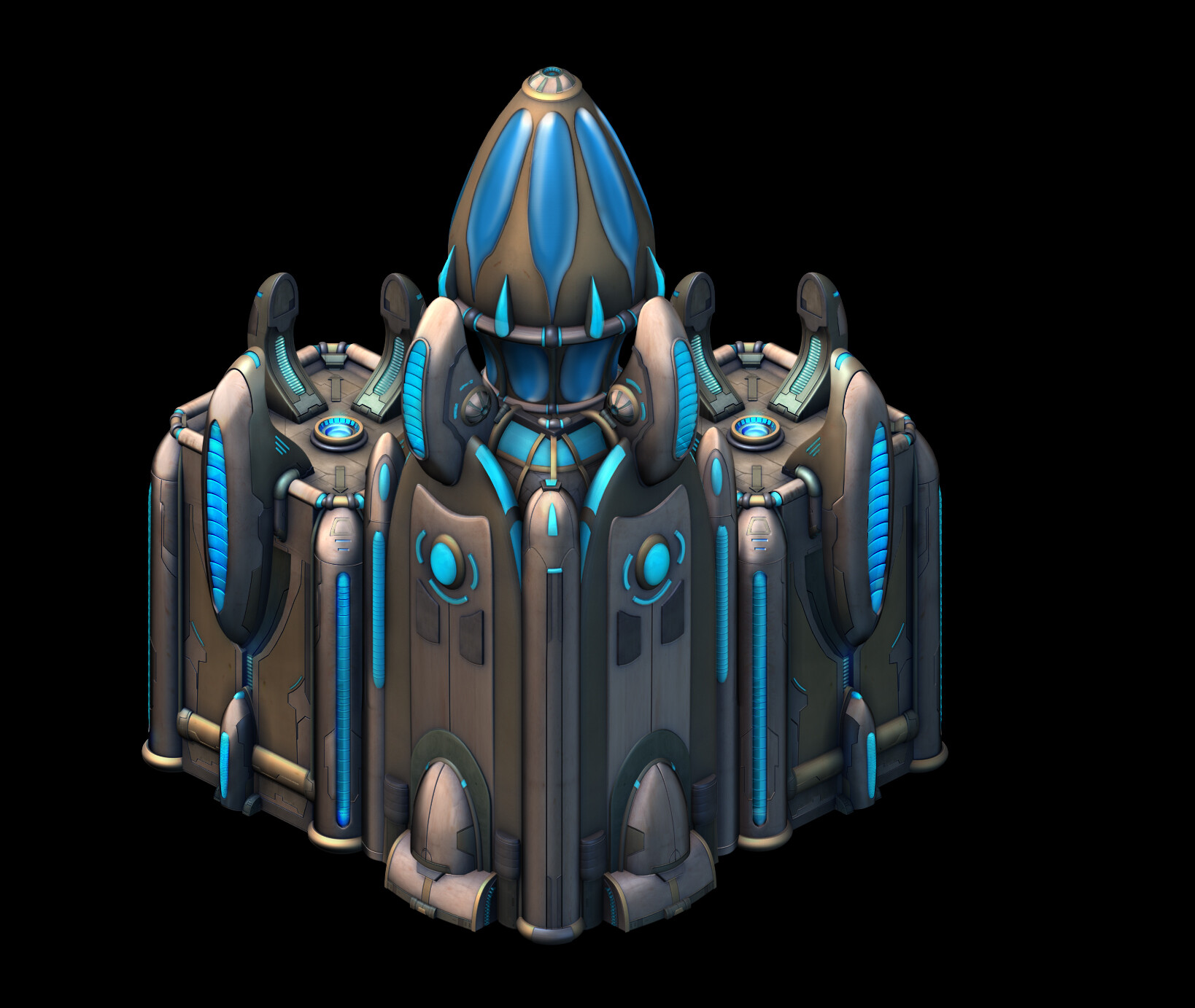 ArtStation - Different dimension - building - wall 07 | Game Assets