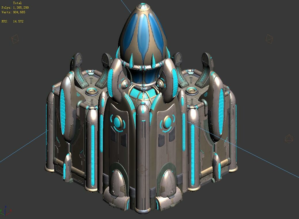 ArtStation - Different dimension - building - wall 07 | Game Assets