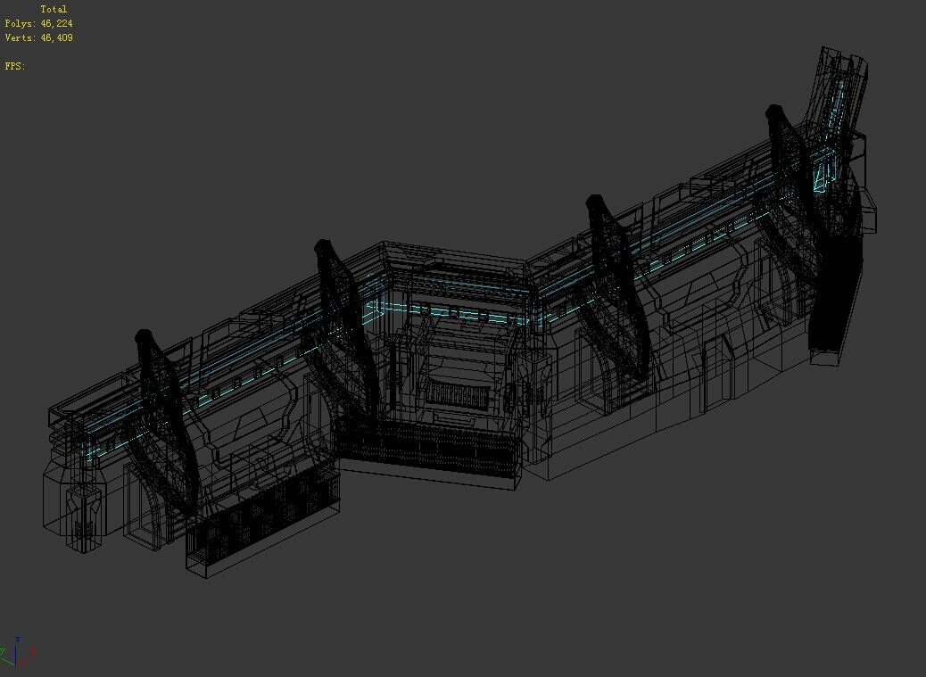 ArtStation - Different dimension - building - wall 09 | Game Assets