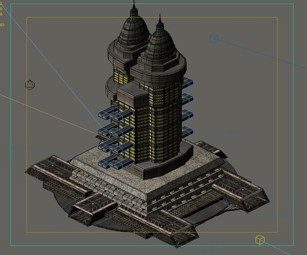 ArtStation - Different dimension world - house 02 | Game Assets