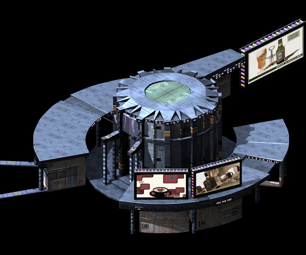 ArtStation - Alien-Bar 68 | Game Assets