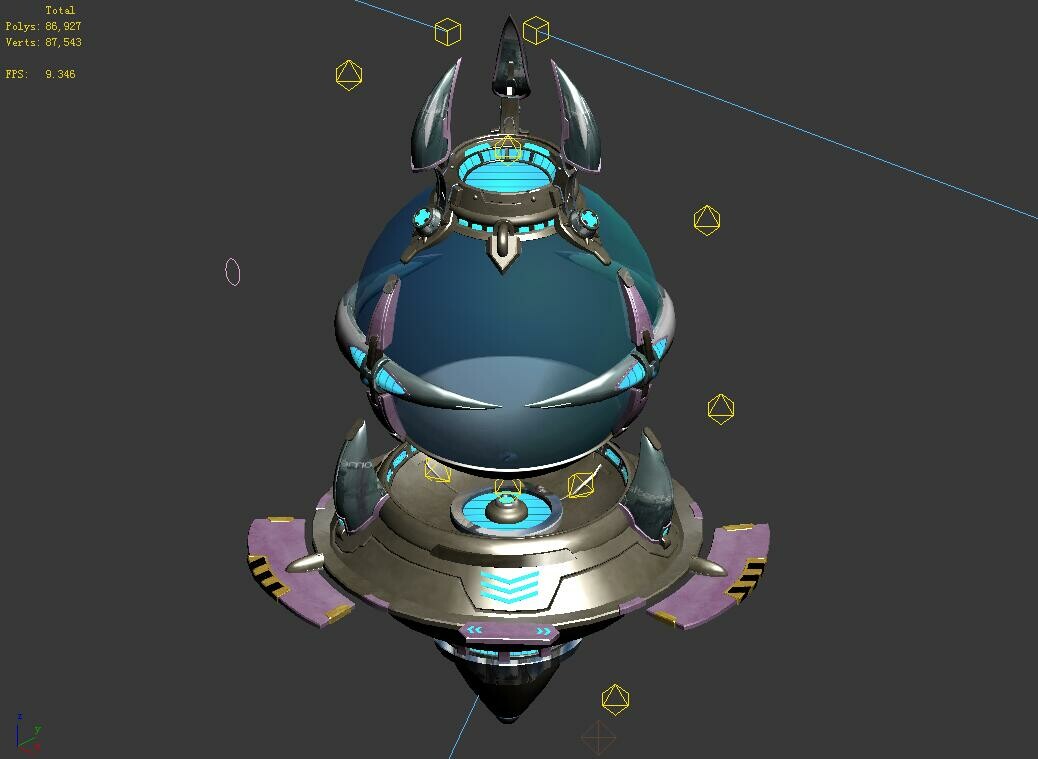 ArtStation - Cosmic Energy Generator 02 | Game Assets