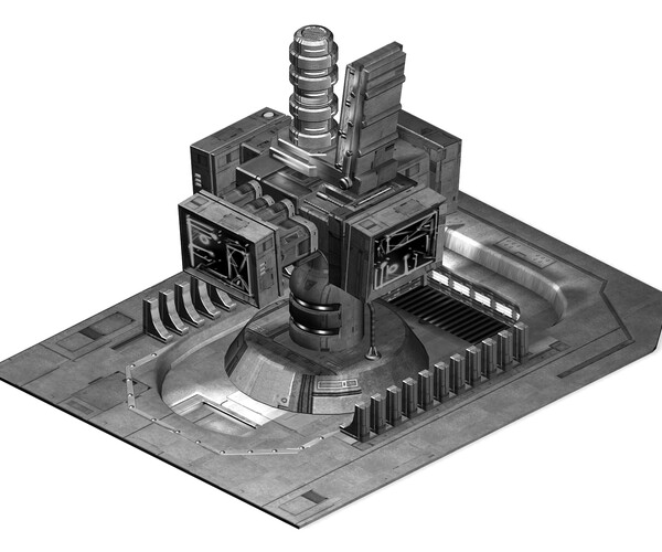 ArtStation - 功能机械物件07 | Game Assets