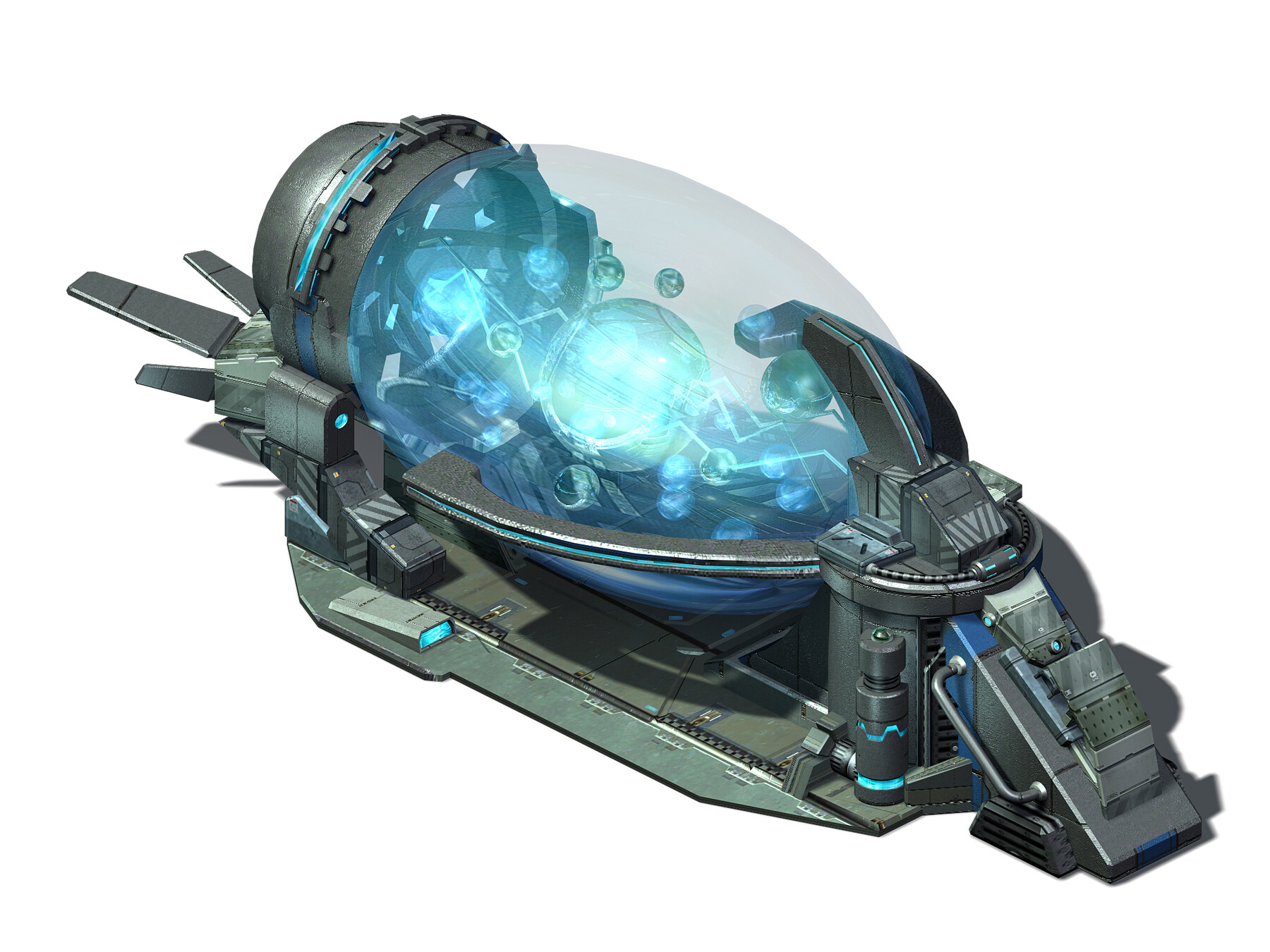 ArtStation - Functional mechanical object - conveyor | Game Assets